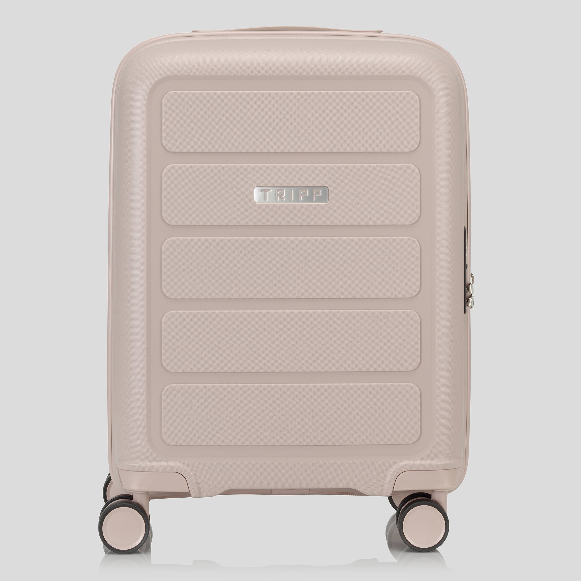 Tripp Travel Dusky Pink Cabin Suitcase 55x40x20.5cm - Tripp Ltd