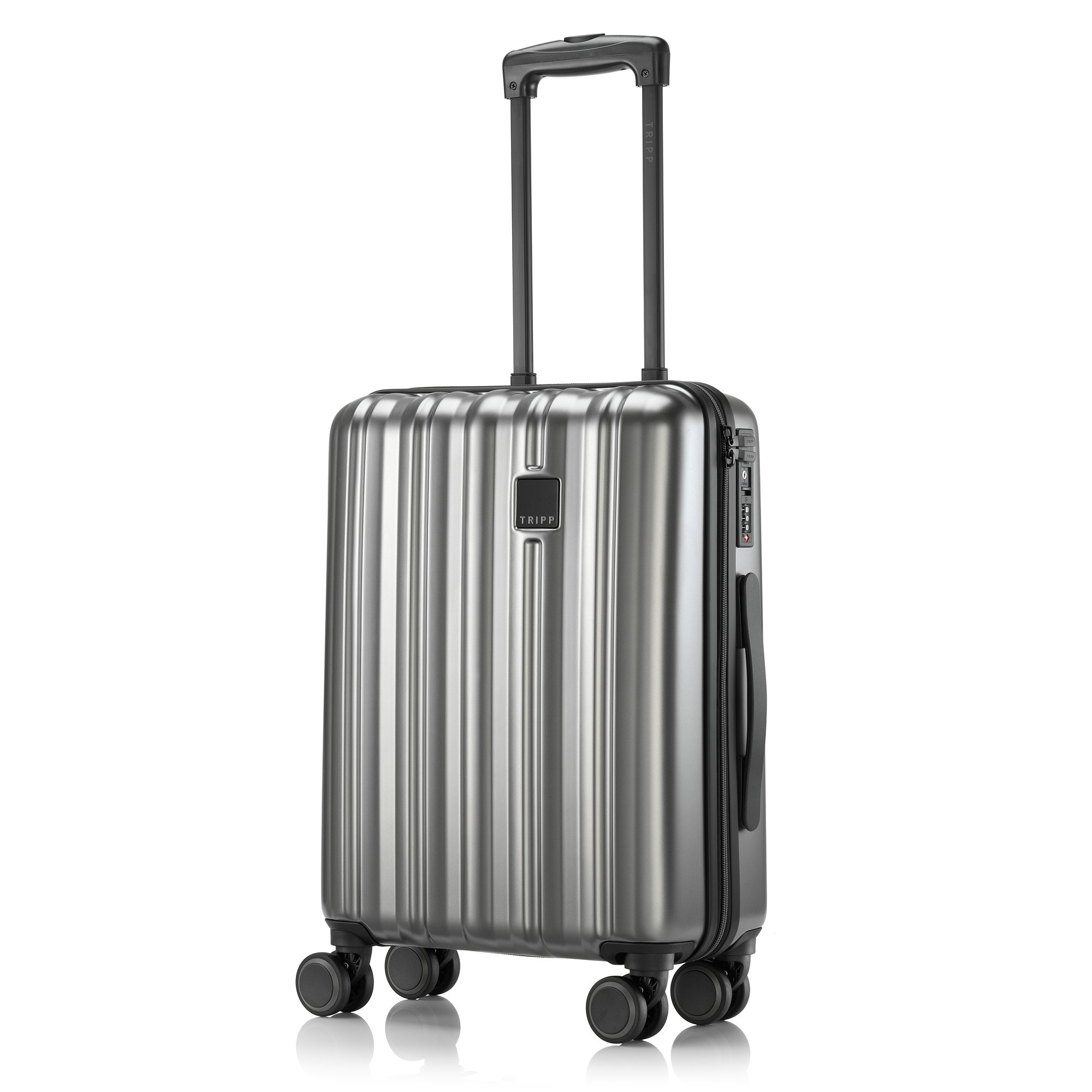 Tripp Retro Pewter Cabin Suitcase 55x37x20cm